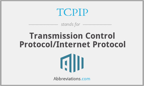 What does TCP IP stand for?